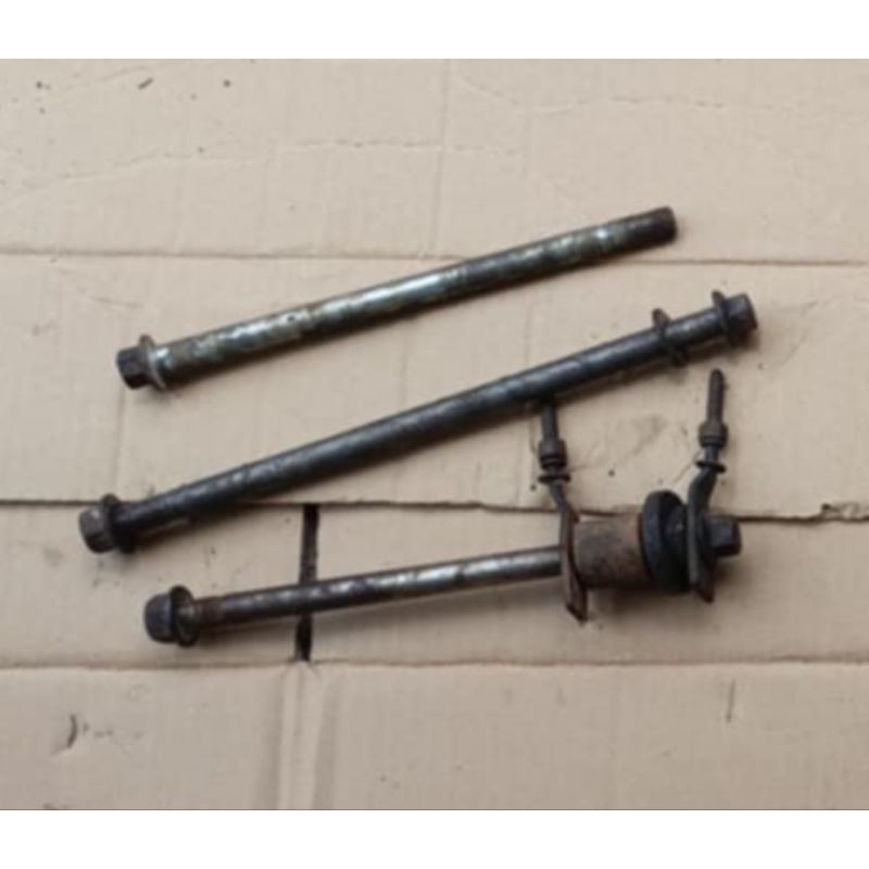 Rusi zx swish mono 110 axle set | Shopee Philippines
