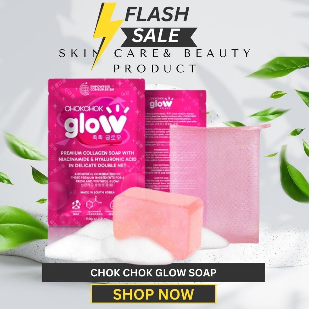 Original CHOKCHOK GLOW Premium Collagen soap | Shopee Philippines