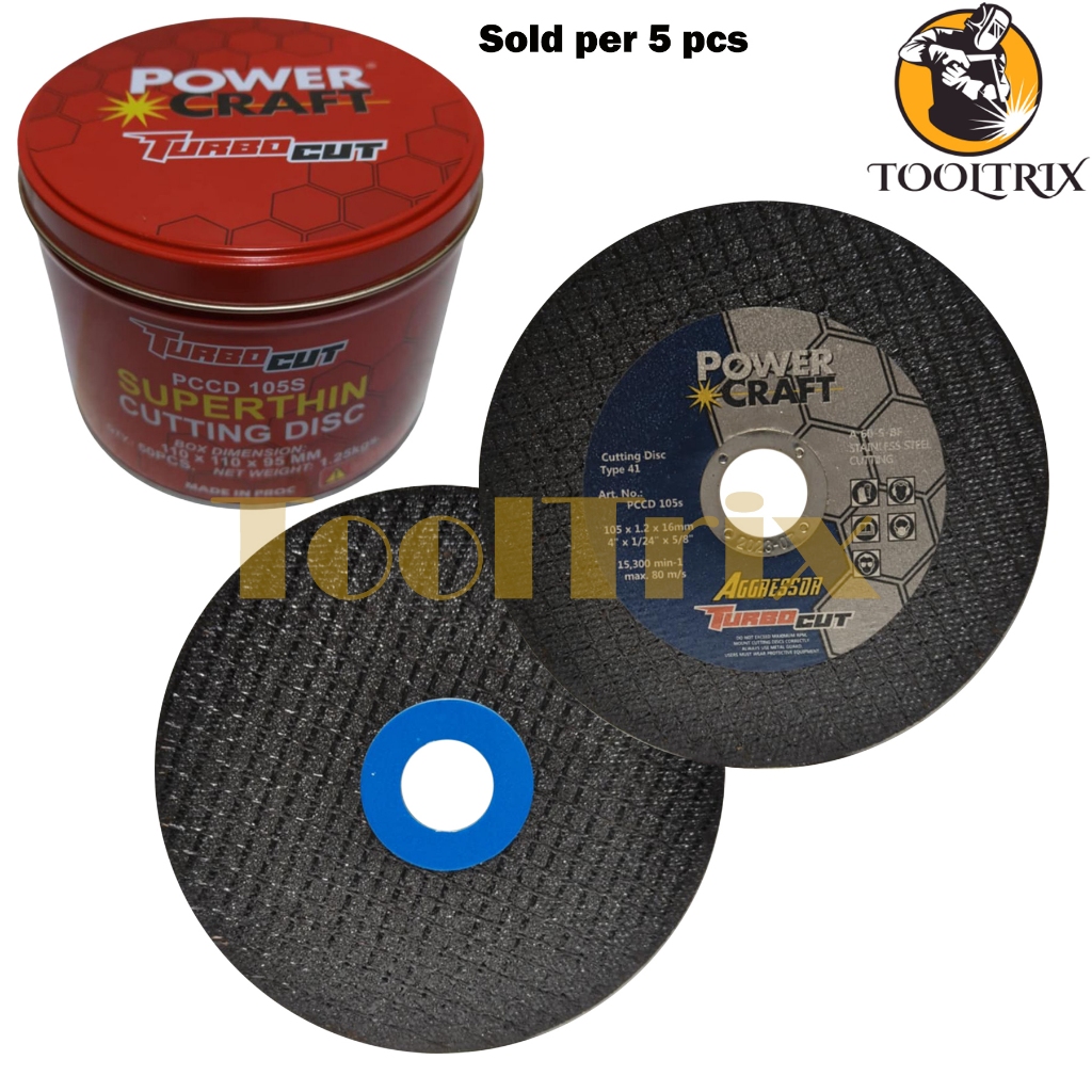 ORIGINAL Power Craft Stainless Cutting Disc Aggressor Turbo Cut 4 ...