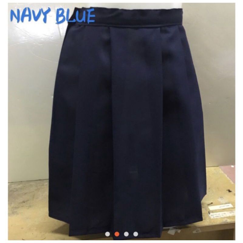 Skirts school uniform palda navy blue and maroon | Shopee Philippines