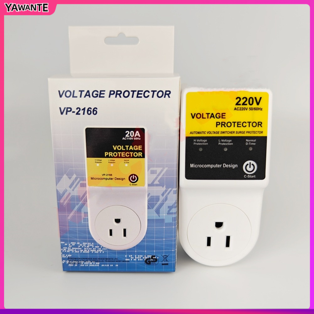 Power On Delay Voltage/Power Surge Protector 3500W 20A Automatic ...