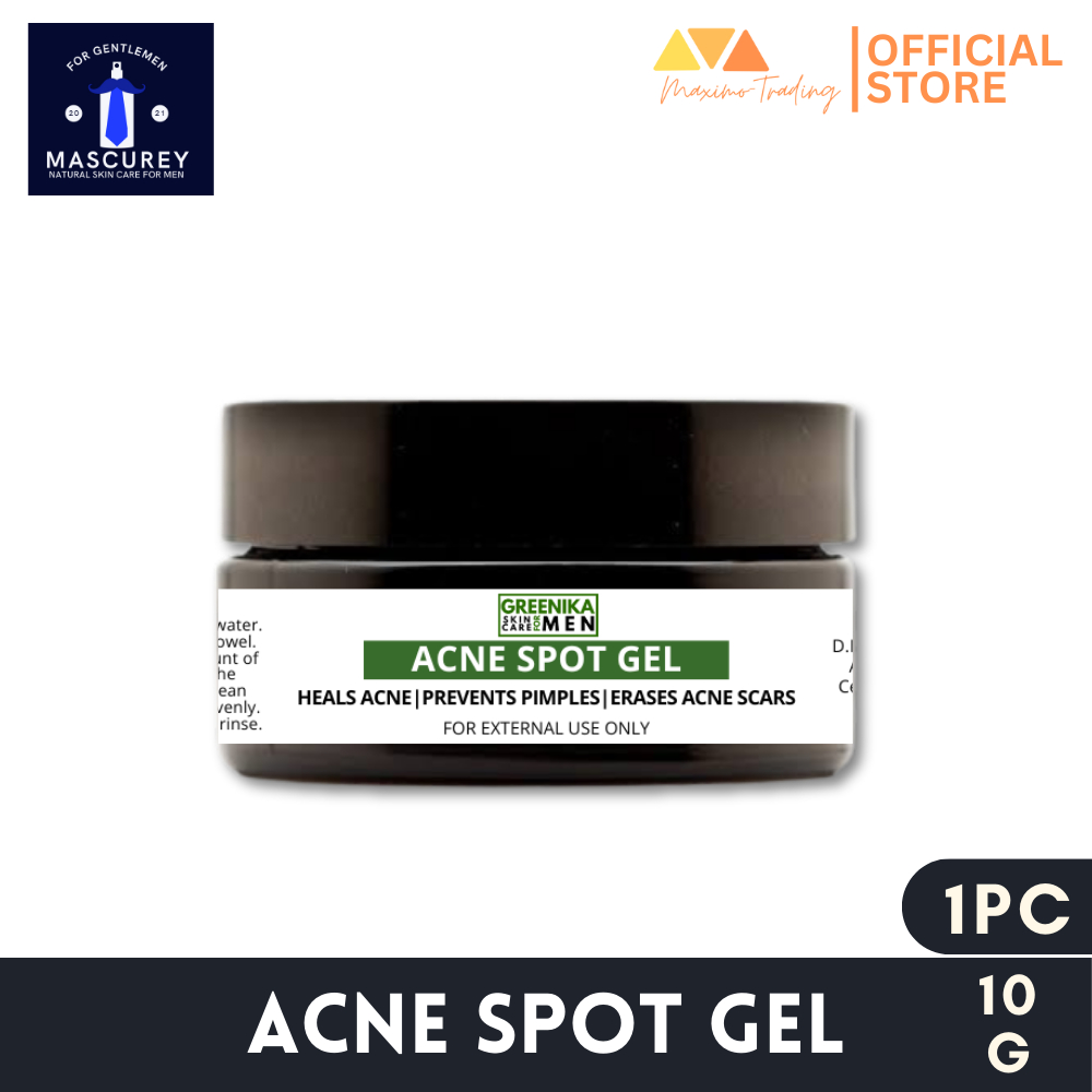 [ Pimple And Pimple Marks Remover ] Greenika For Men Acne Spot Gel Anti