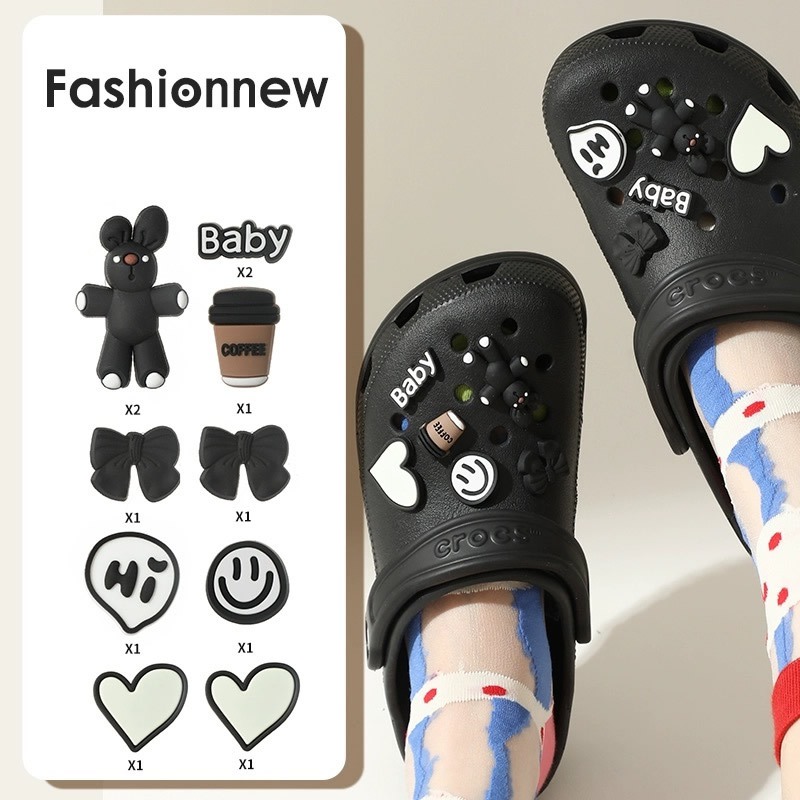Cute cartoon unisex decorative piece for Crocs | Shopee Philippines