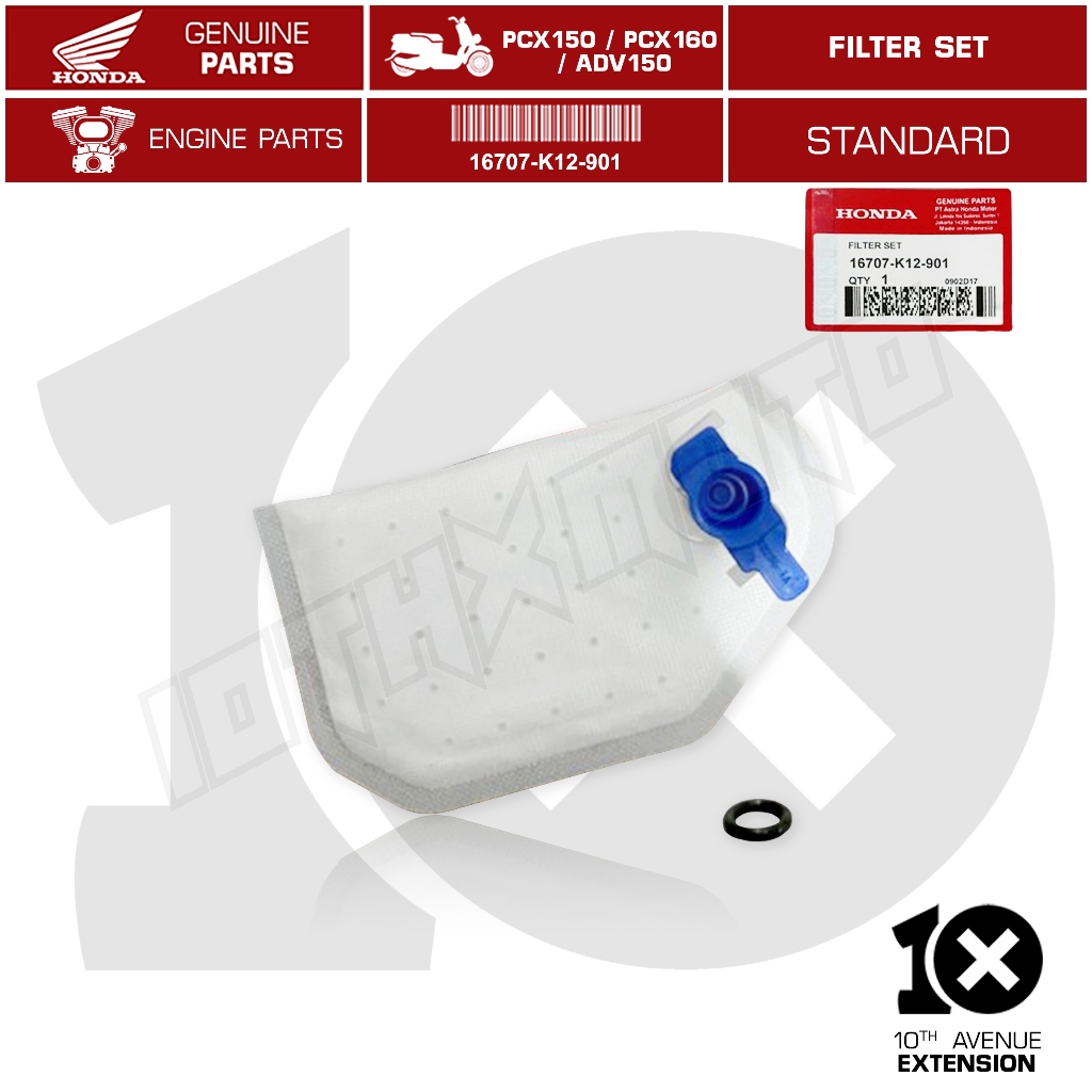 10thX HONDA Genuine Fuel Filter Set Part No.16707-K12-901 for PCX150 ...