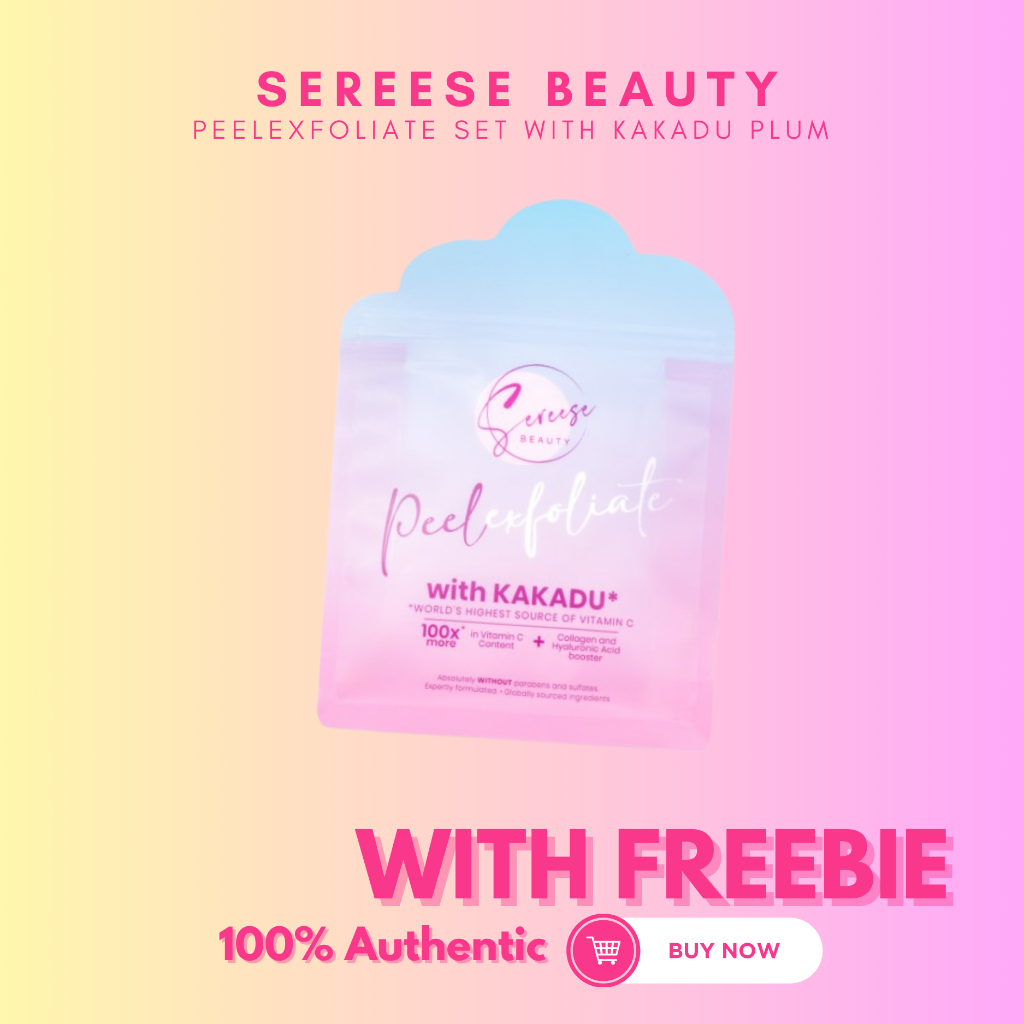 SEREESE BEAUTY PEELEXFOLIATE SET with Kakadu Plum | Shopee Philippines