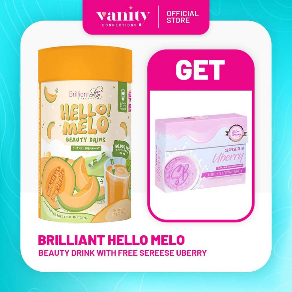 Brilliant Skin Hello Melo Beauty Drink 10 sachet with Sereese Uberry ...