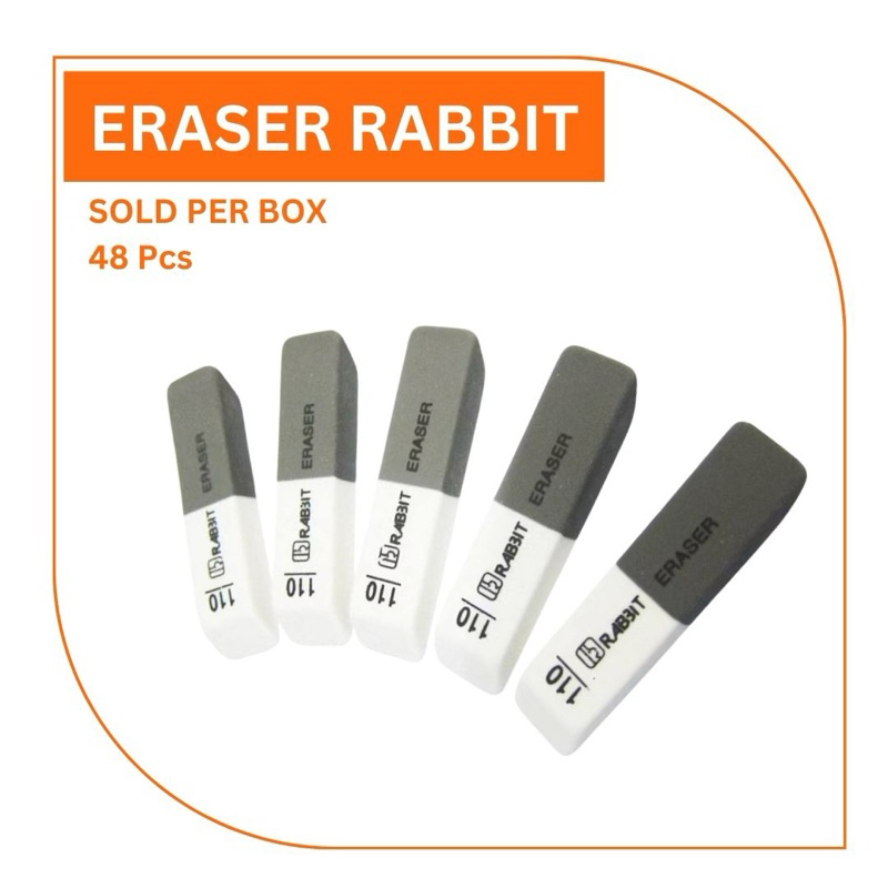 1 Box - Rabbit Eraser (48 pcs) | Shopee Philippines