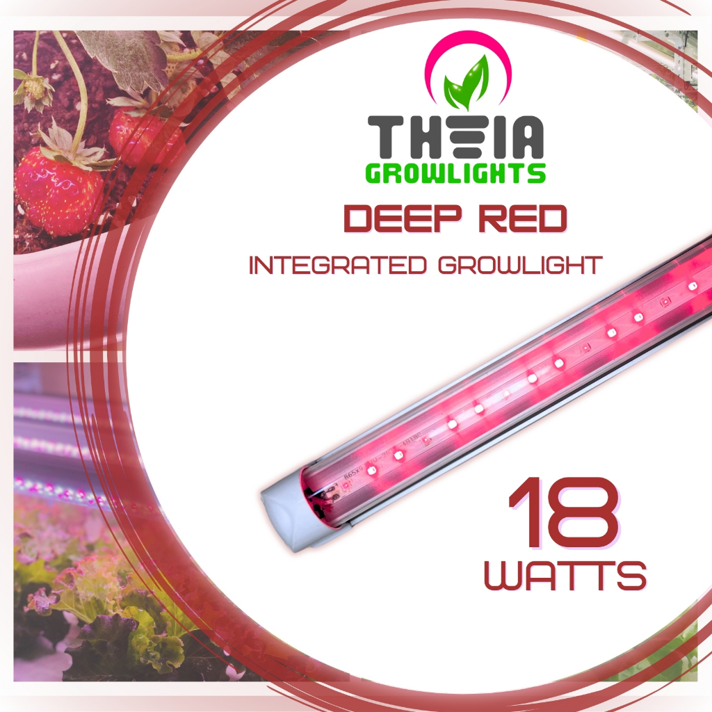 Theia Grow Light T5 LED Deep Red 4ft(18W)/LED Grow light/Indoor Plants ...