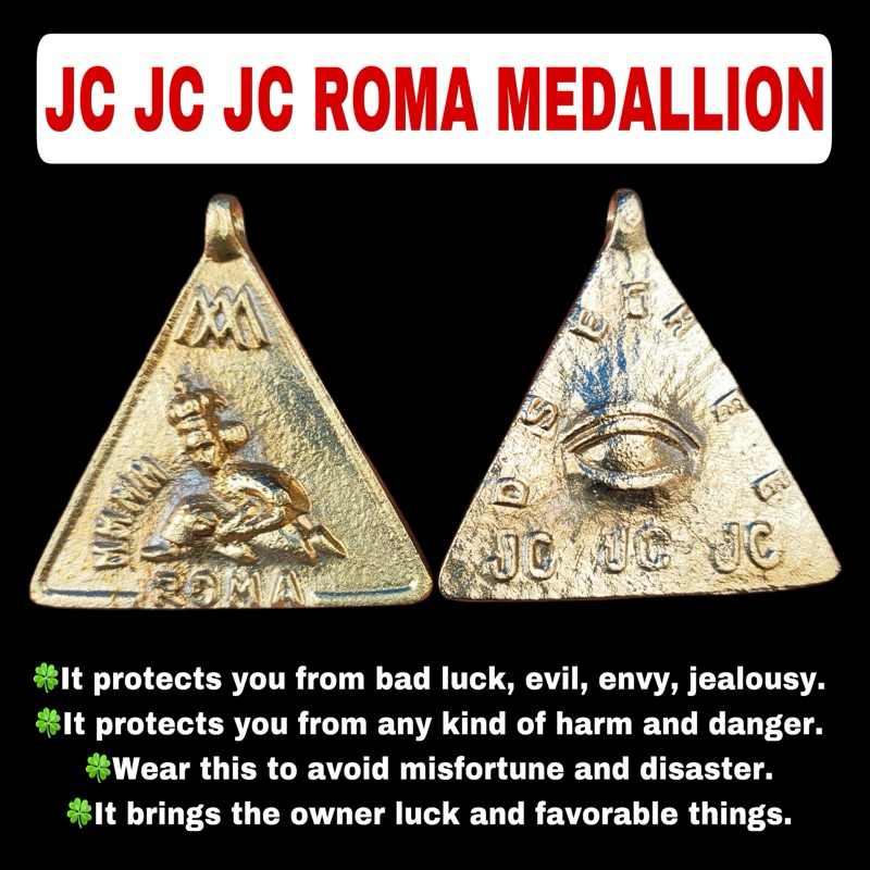 Trespico Roma JC JC JC Medallion | Shopee Philippines