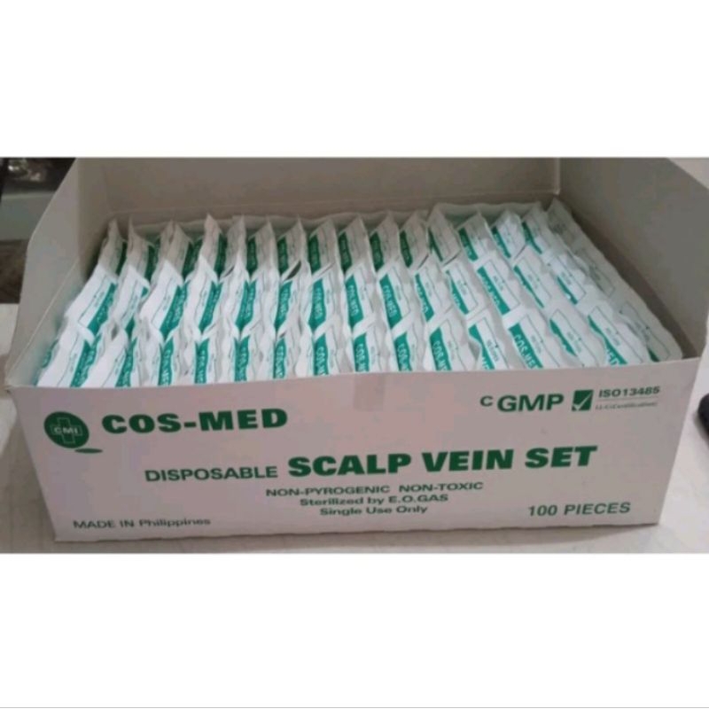 SCALP VEIN SET BUTTERFLY G25 (COSMED) | Shopee Philippines