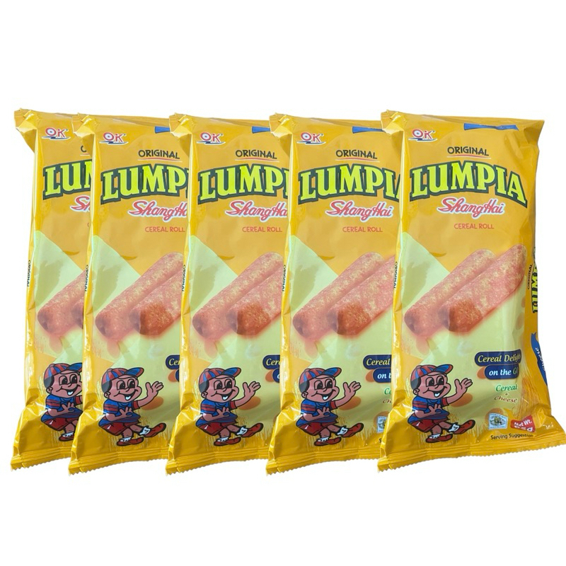 Lumpiang Shanghai Cheese Flavor set of 5 (4packs each inside) | Shopee ...