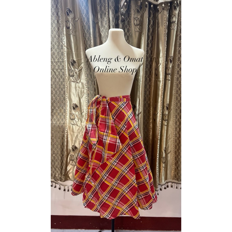 Buwan ng Wika Saya / Patadyong Skirt Wrap Around (with Scarf & Bandana ...
