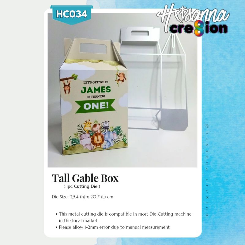 GABLE BOX AND LOOT BAG METAL CUTTING DIES | Shopee Philippines