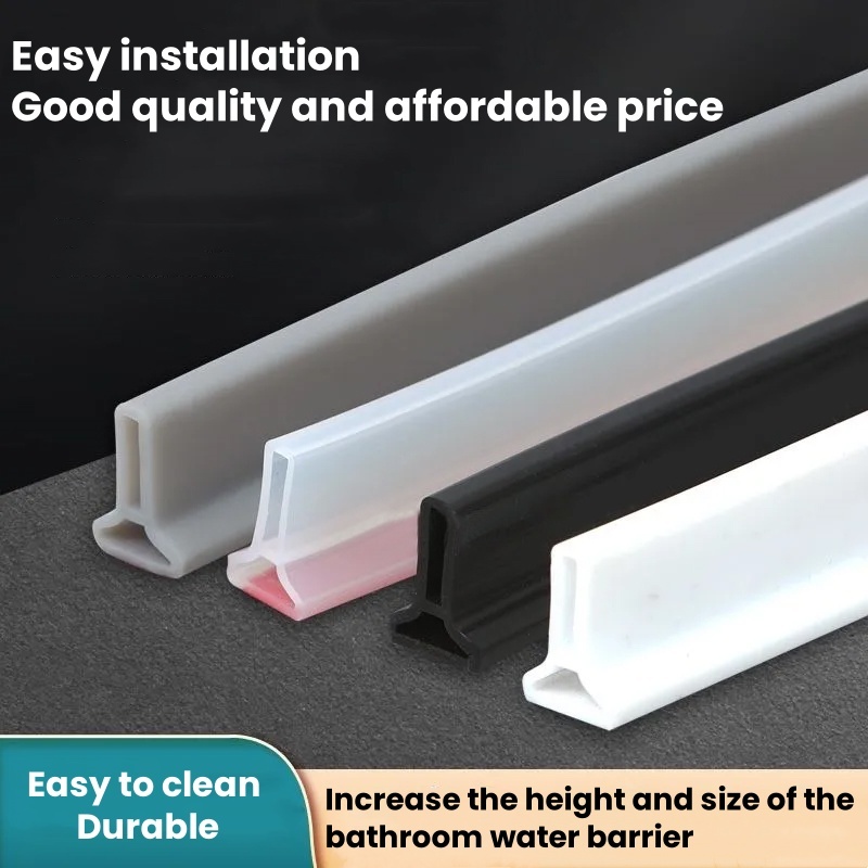 Water Retaining Trip Silicone 1/1.5/2/2.5M Flexible Bathroom Shower ...