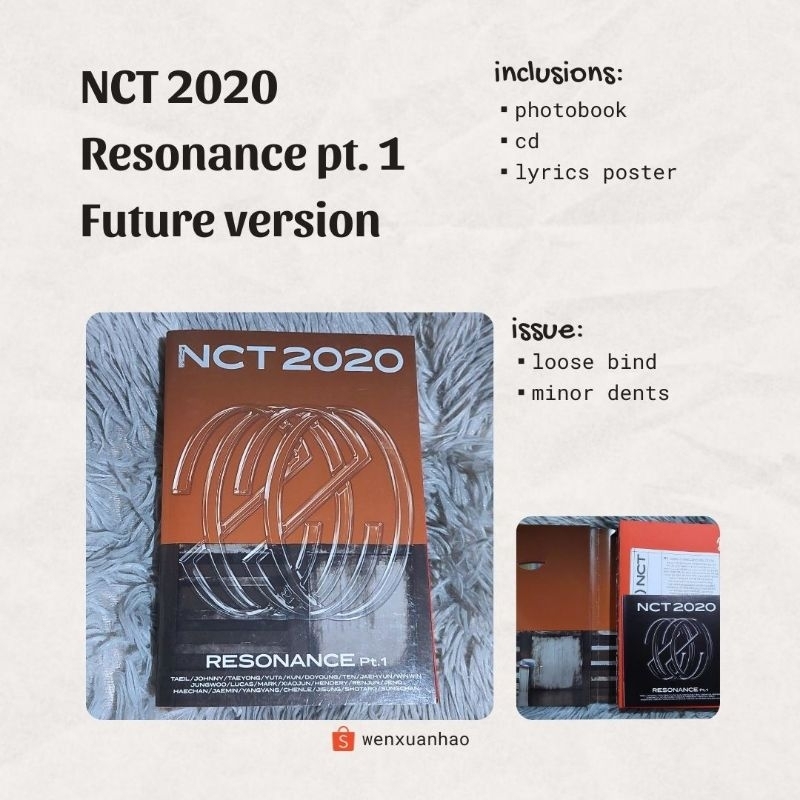 NCT 2020 The 2nd Album [ Resonance pt. 1 ] future version | Shopee ...