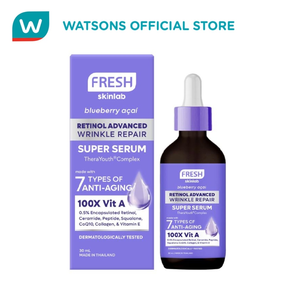 FRESH SKINLAB Retinol Advanced Wrinkle Repair Super Serum 30ml | Shopee ...