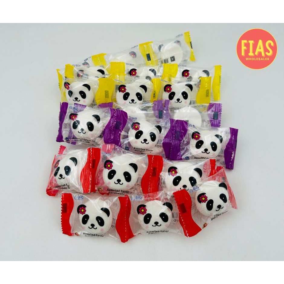 72 pcs Panda Assorted Flavored Marshmallow | Shopee Philippines