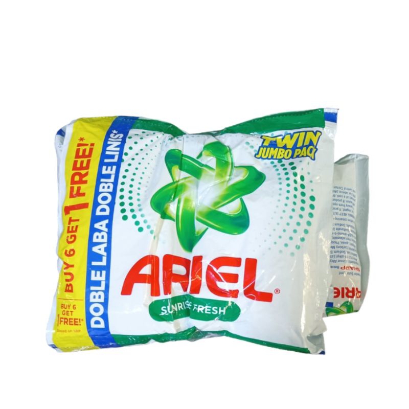 Ariel sunrise fresh buy 6 get 1,Double. Laba Doble Linis 66g | Shopee ...