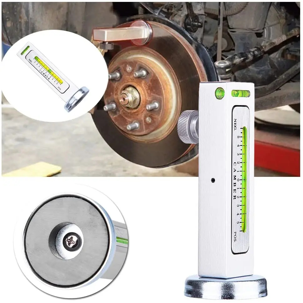 Metal Strong magnetic Four wheel Positioning level Tire locator Wheel ...