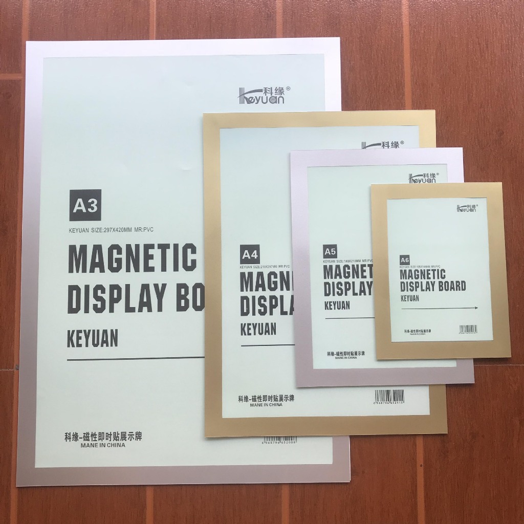 A6 A5 A4 A3 Magnetic Frame Wall Picture Photo Frame Certificate ...