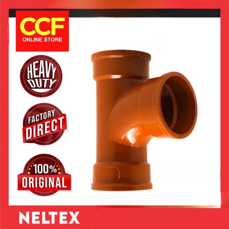 Neltex Sanitary Tee T Pipe fittings 4x3 4x2 3x2 Each size is sold ...
