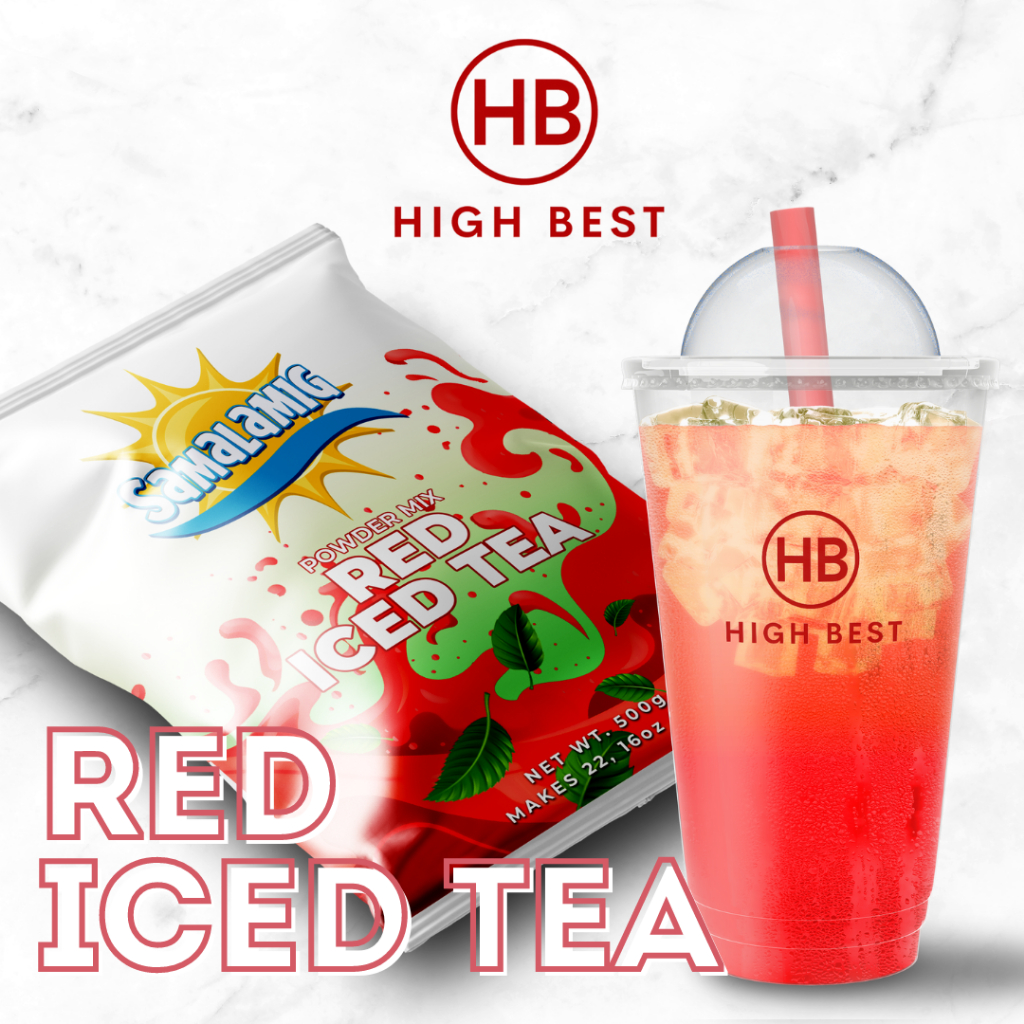 Red Iced Tea Powdered Drink Juice 500g 1pack | Shopee Philippines