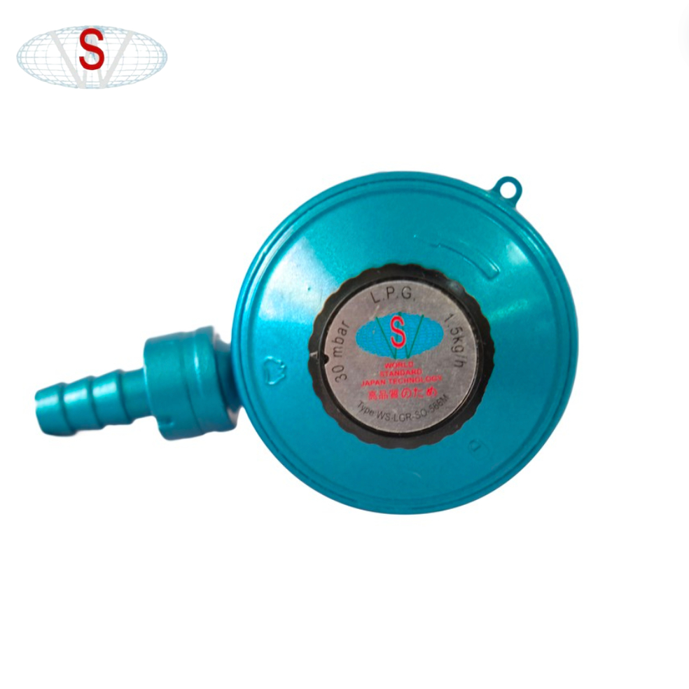 World Standard Snap On Low Pressure Gas Regulator w/ Safety Shut-Off ...