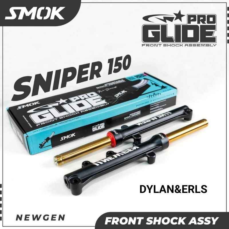 SMOK PRO GLIDE FRONT SHOCK FOR SNIPER 150 / SNIPER 155 | Shopee Philippines