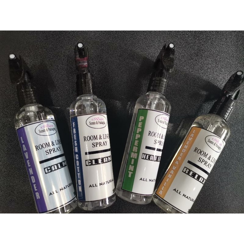 150ml Room & Linen Spray (ALL NATURAL) | Shopee Philippines