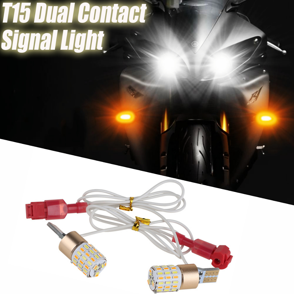 Firefly Dual Contact LED Light T15 Turn Light Dual Color Turn Signal ...