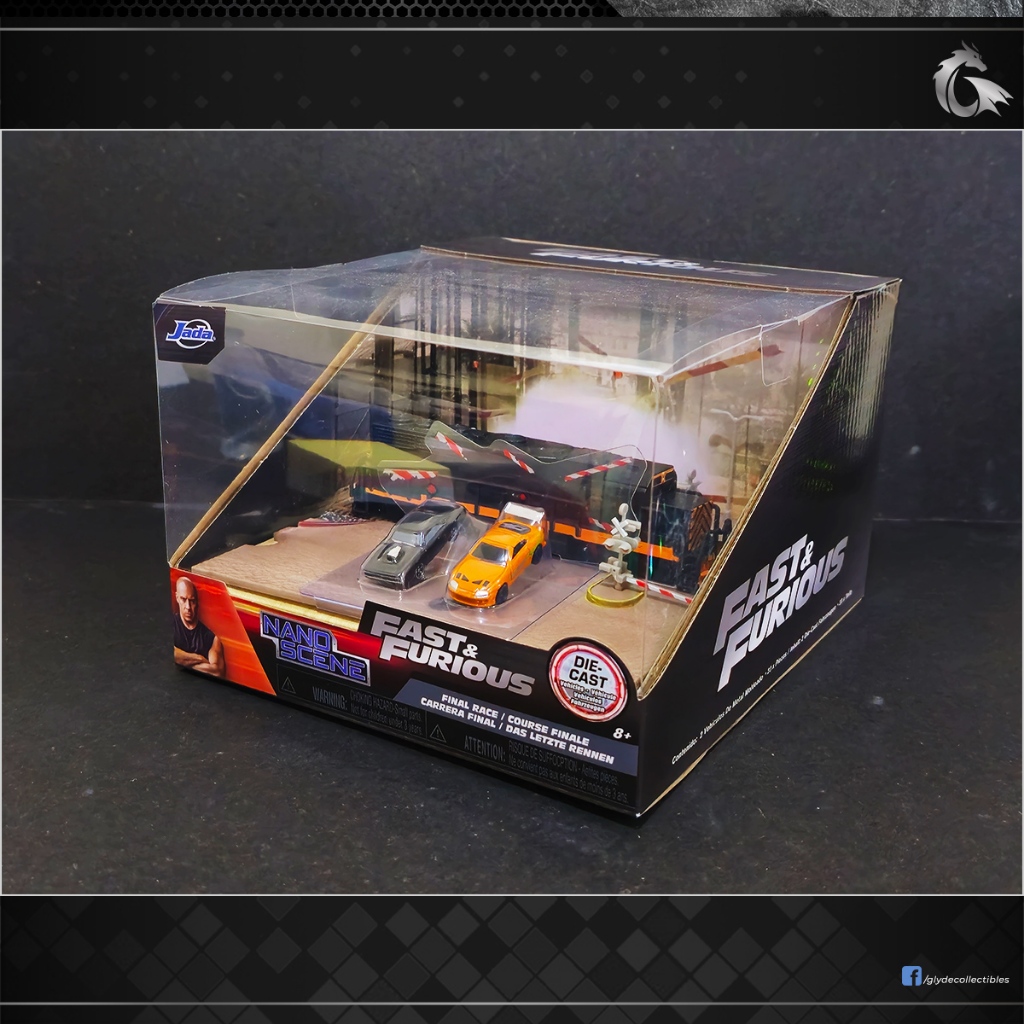 Jada: Nano Diorama - The Fast and The Furious - Train Scene | Shopee ...