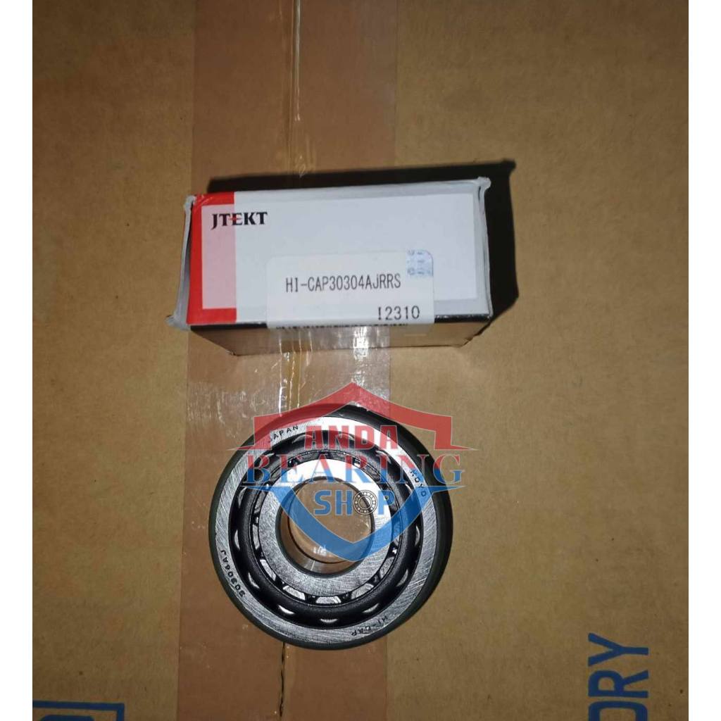 KOYO JTEKT 30304AJ 30304AJRRSS W/RUBBER TAPERED ROLLER BEARING ...