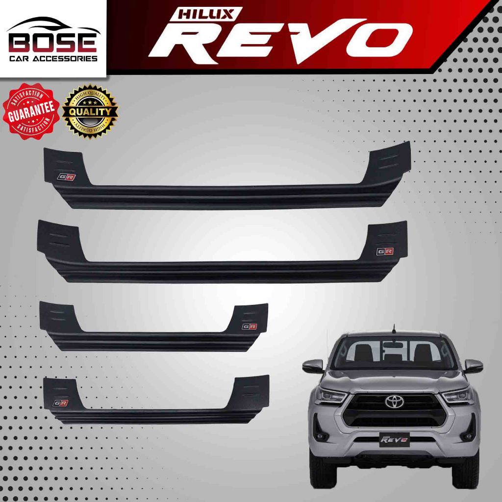 Outer Car Scuff Plate for GR Toyota Revo 2016 - Onwards Door Side Step ...