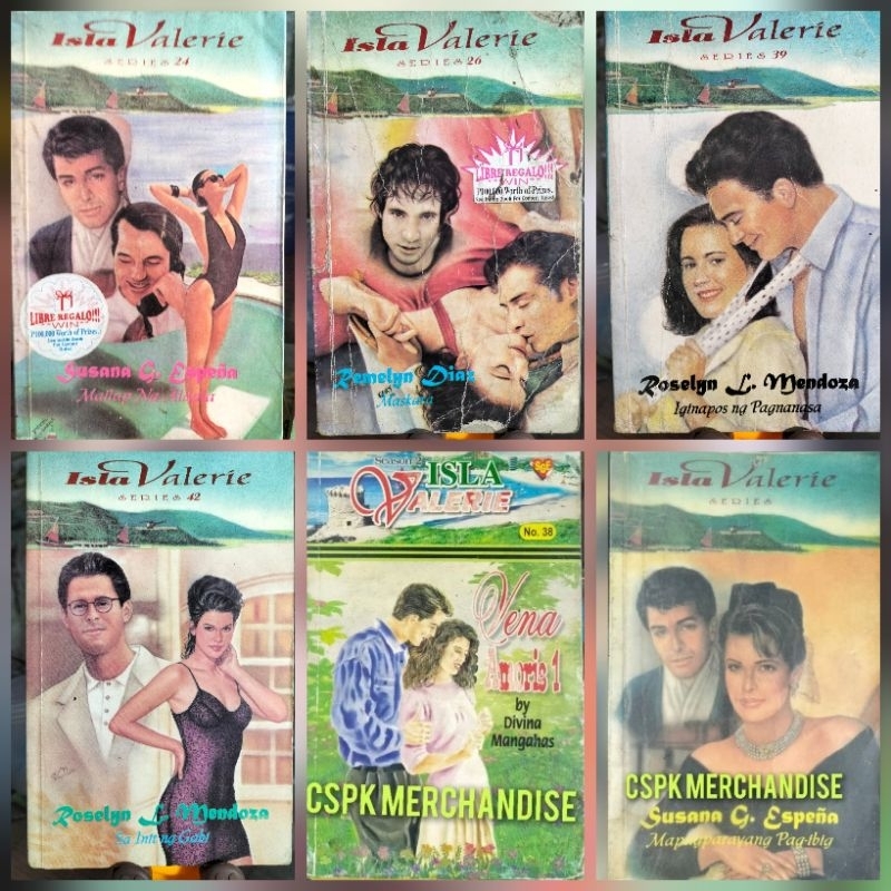 C8 ISLA VALERIE SERIES 1997 DIFFERENT AUTHORS 128 PAGES TAGALOG ROMANCE ...
