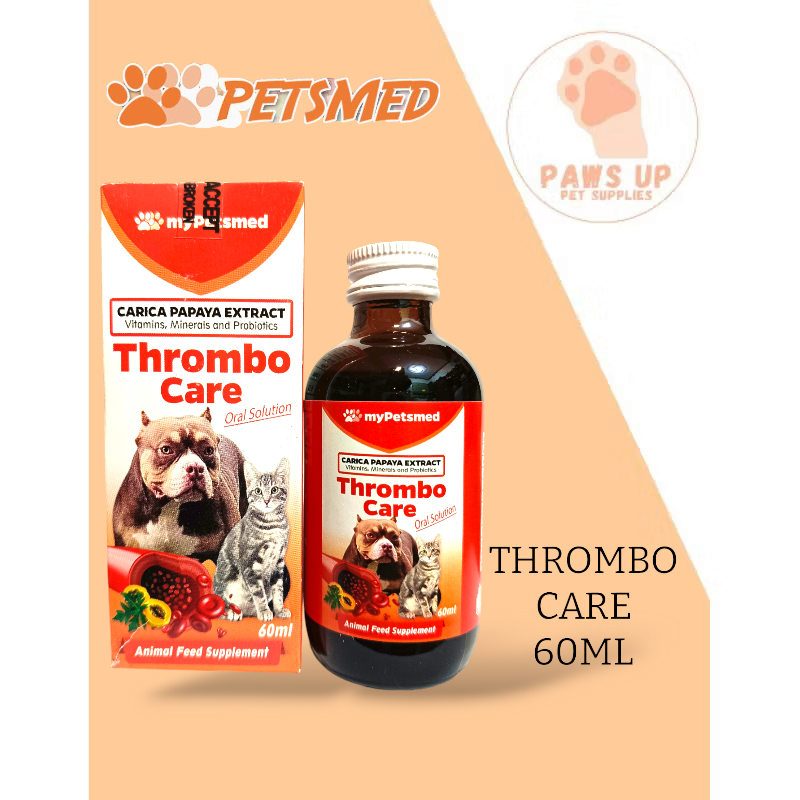 Petsmed Thrombo Care Syrup for Pets - Vitamins, Minerals & Probiotics ...