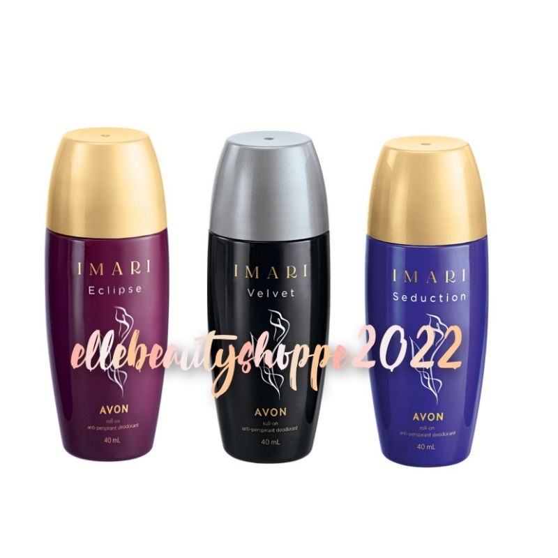 AVON Imari Roll On Deodorant (Eclipse/ Velvet/ Seduction) | Shopee ...