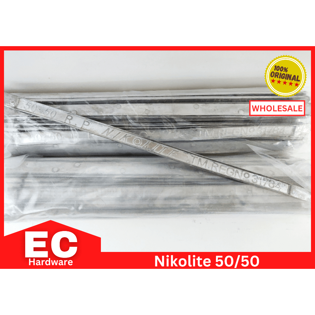 [WHOLESALE] NIKOLITE SOLDER LEAD BAR 50/50 (100-PCS) | Shopee Philippines