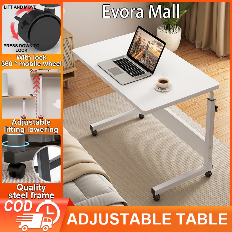 Evora Adjustable Table Portable Movable Computer Laptop Table Study ...