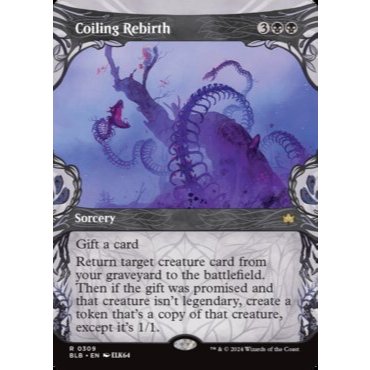 Coiling Rebirth (Showcase) - Bloomburrow (BLB) | Shopee Philippines