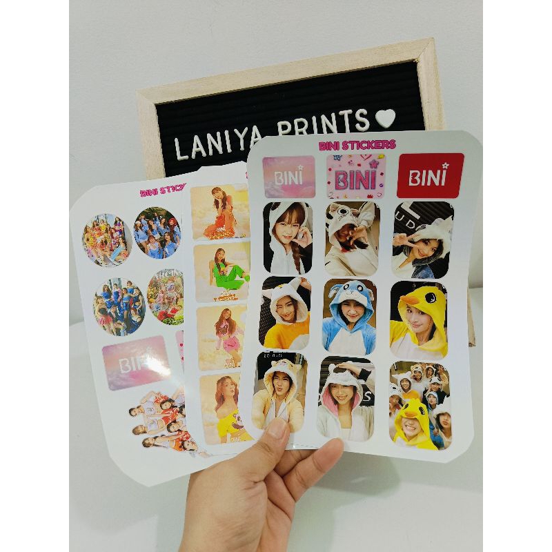 BINI Sticker | Random Cute Sticker | Shopee Philippines