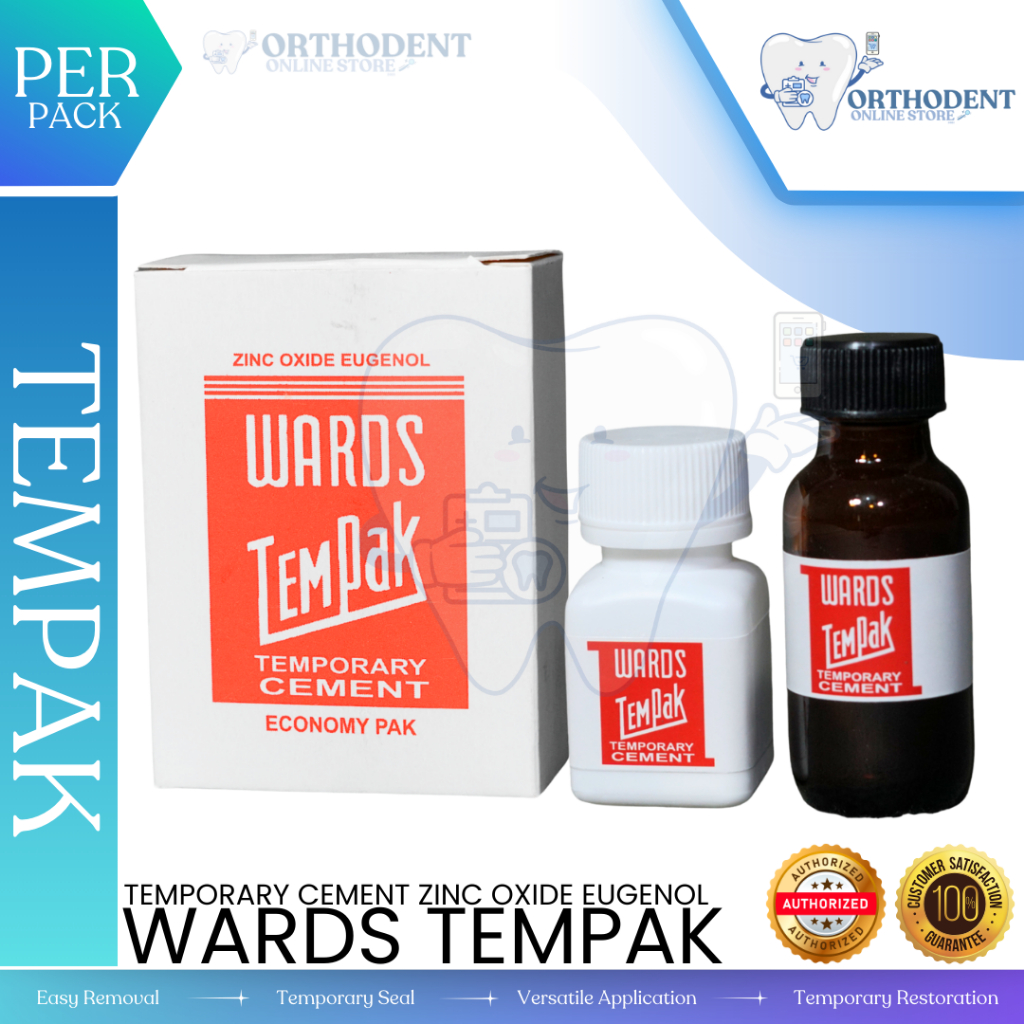 Dental Wards Tempak Temporary Cement – Reliable Temporary Bonding ...