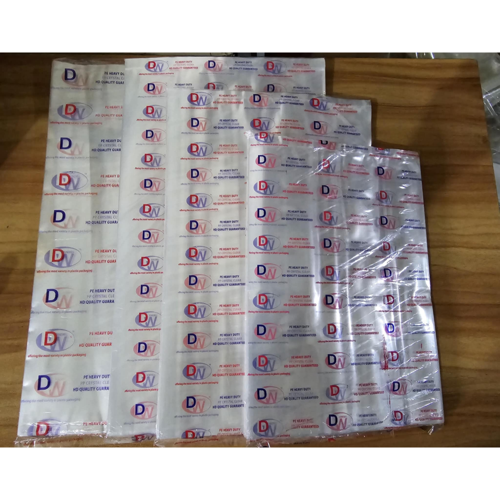Donewell Clear PP plastic bag 02 for repacking (malinaw) 100pcs ...