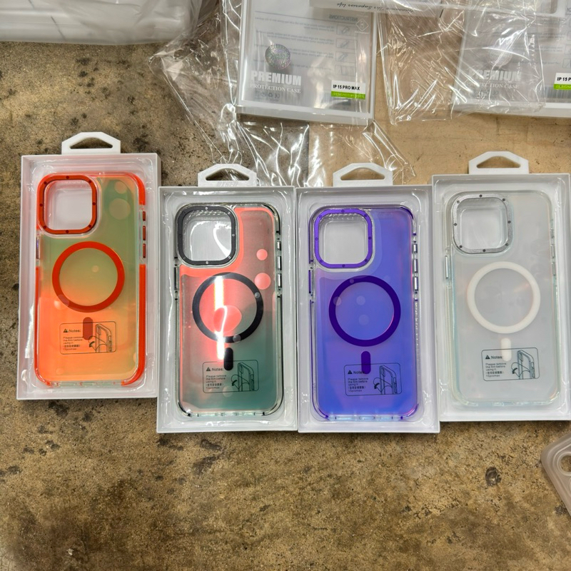Holographic Shockproof Magnetic Case IP11,12,13,14 ,15 and 16 series ...