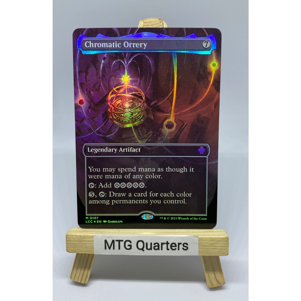 MTG Proxy Card - Chromatic Orrery (Borderless Foil) | The Lost Caverns ...