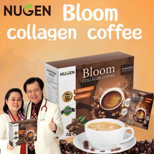 Nugen Bloom Collagen Coffee Original Rejuvenate Your Skin Body Detox ...