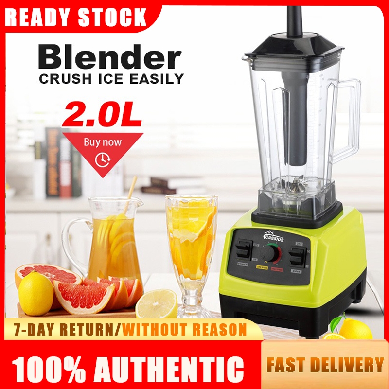 CASSIUS Ice Power Heavy Duty Ice-Crushing Blender (2200W) (2L Capacity ...