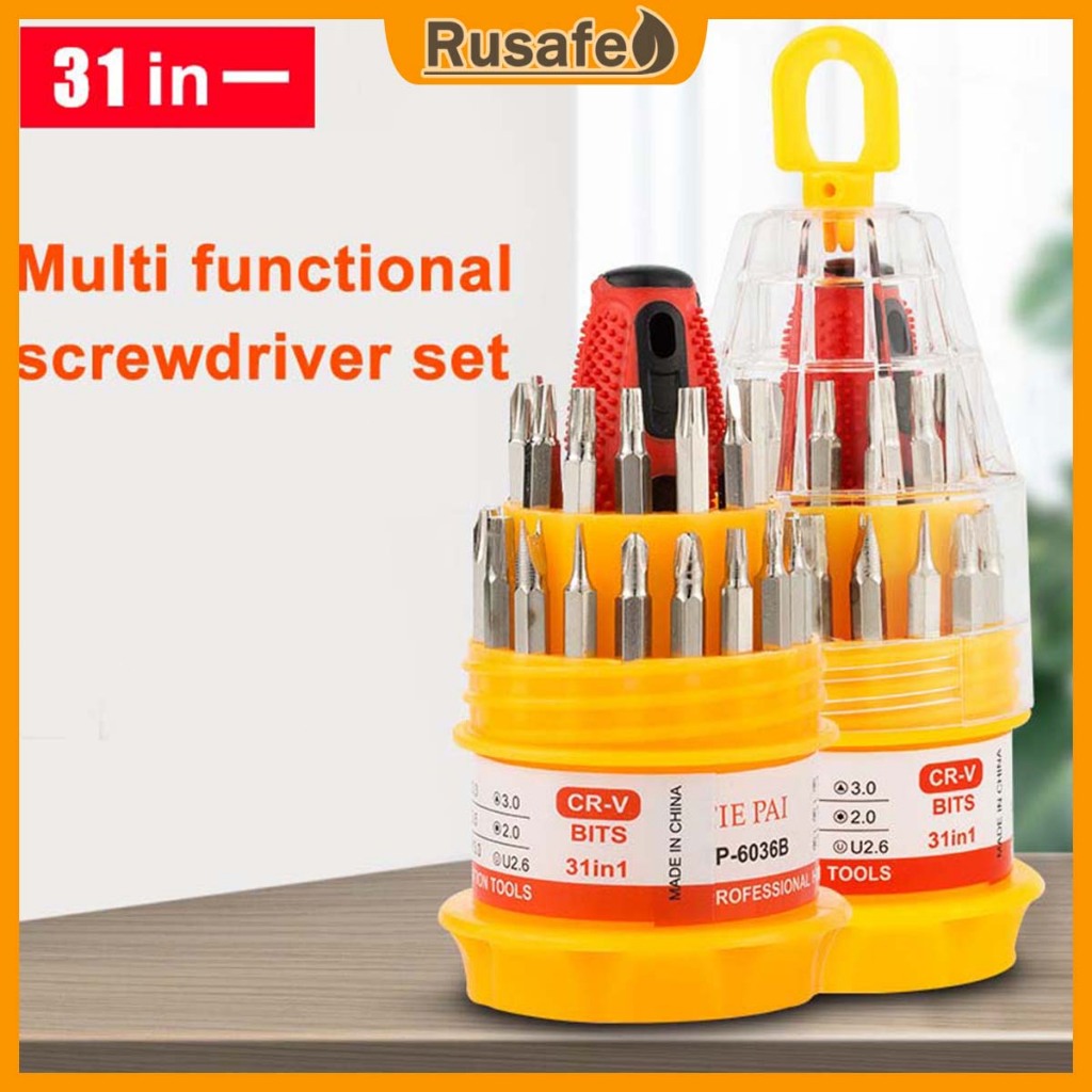 31 In 1 Precision Screw Driver Tools Set Item Disassembly Tools ...