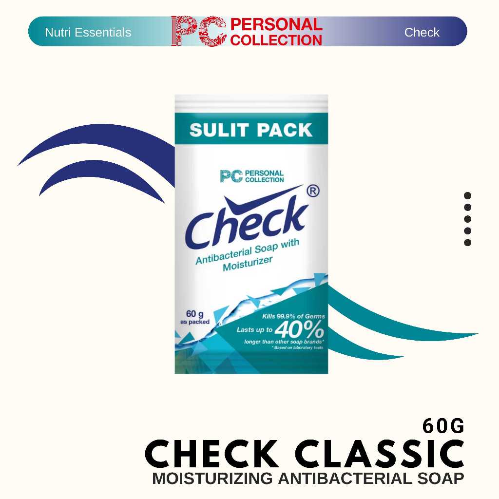 Personal Collection Check Classic Sachet Moisturizing Antibacterial ...
