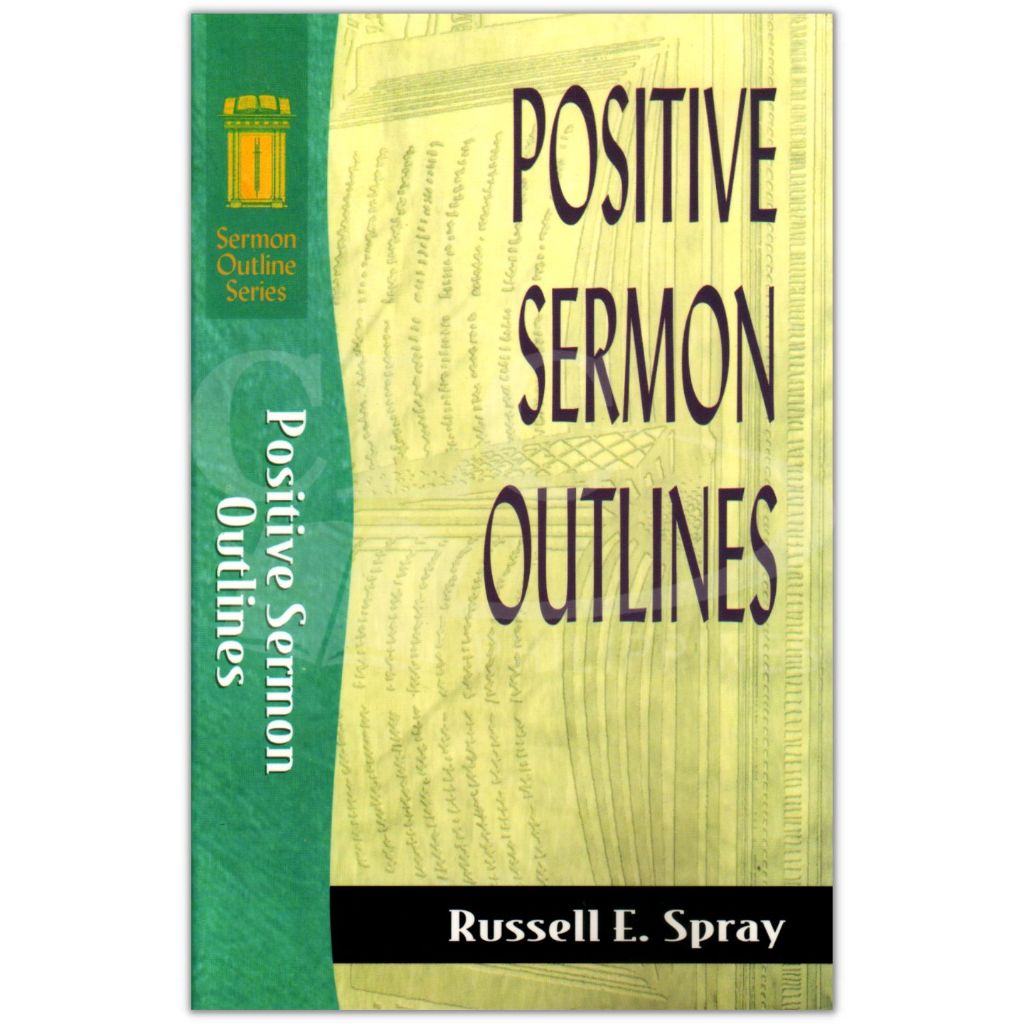 Positive Sermon Outlines - Russell E. Spray (Reference) | Shopee ...