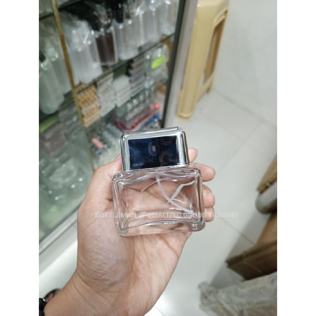 Pack by 10pcs - Glass, 50ml Terminator Clear with Pump Spray Fancy ...